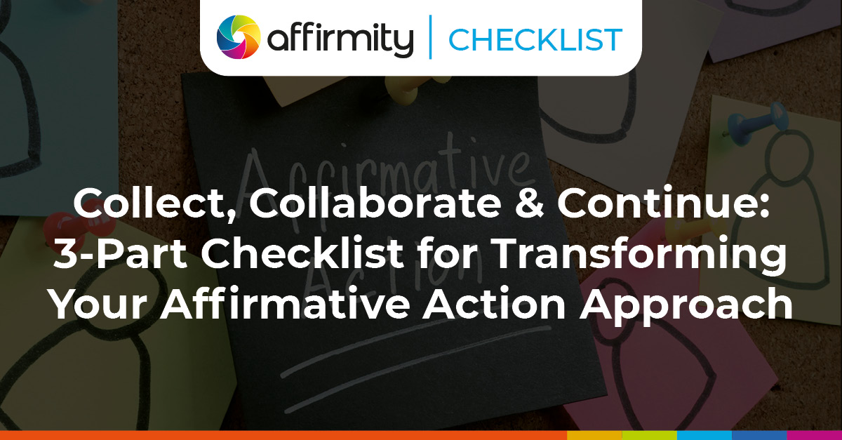 Affirmity | [Checklist] Transforming Your Affirmative Action Approach