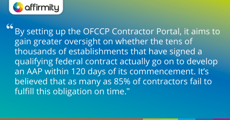 Affirmity | The New OFCCP Contractor Portal and You: Everything You ...