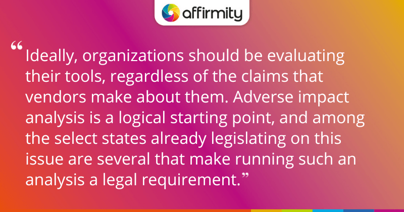 Affirmity | 6 Reasons Companies Should Still Conduct Adverse Impact ...